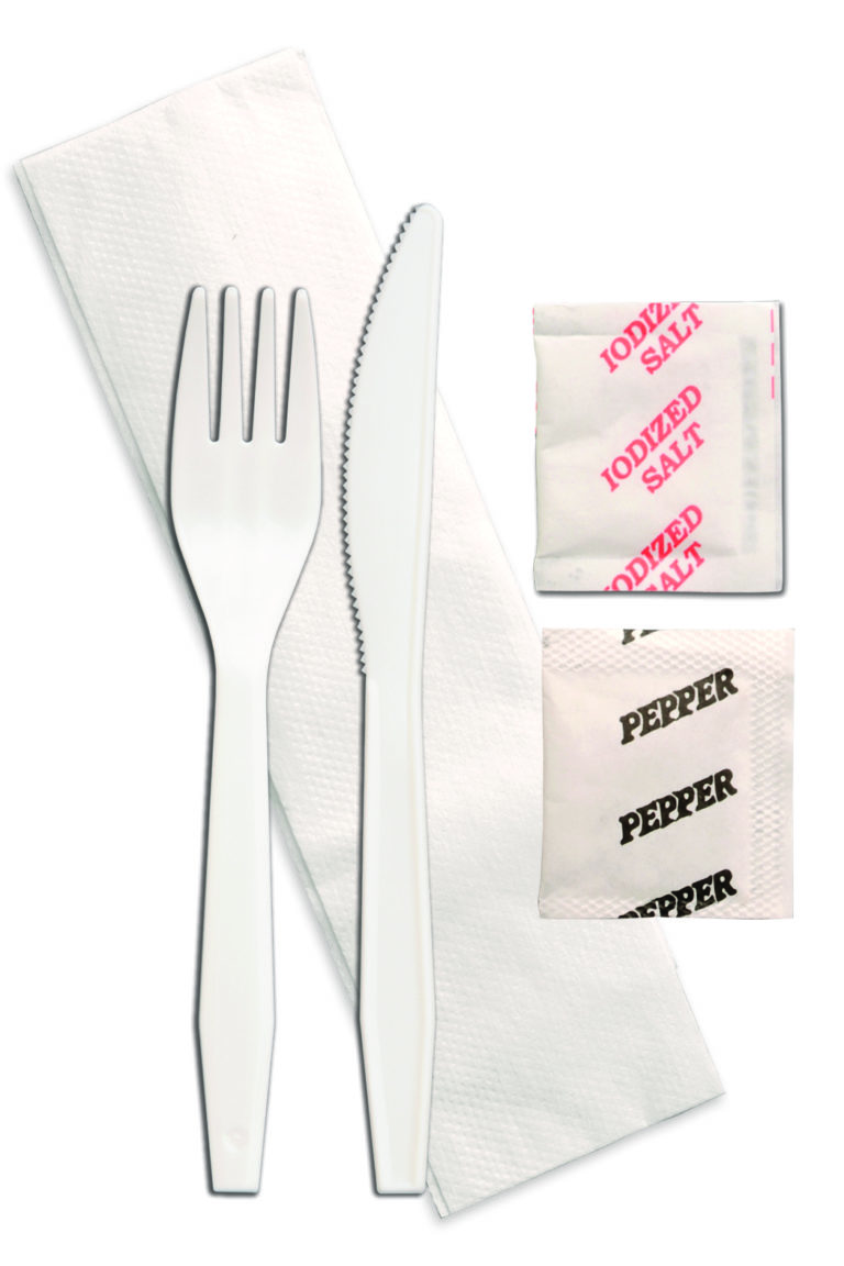 Economy Knife & Fork Wrapped Cutlery Kit – Prime Source Brands