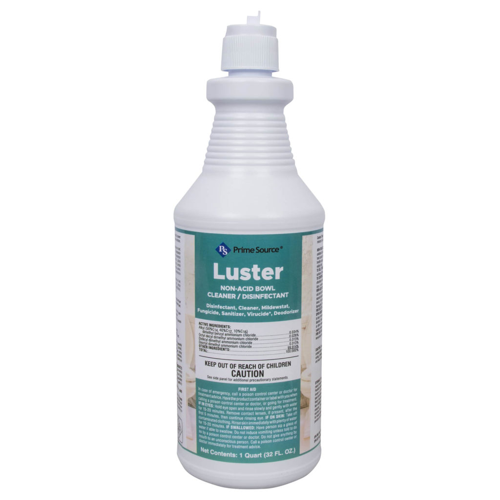 Luster Non-Acid Bowl Cleaner Disinfectant – Prime Source Brands
